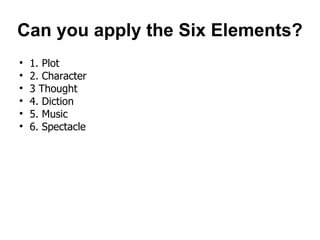 Six Elements | PPT
