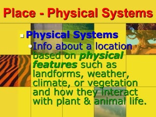 SIX_ELEMENTS_OF_GEOGRAPHY.ppt