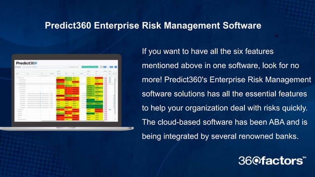 Six Essential Enterprise Risk Management Software Features You Need to ...