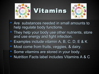 Six essentialnutrients | PPT