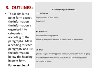 Six Examples Of Ways To Take Notes Vr1.1 | PPT