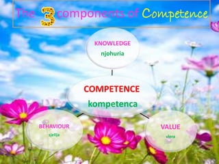 Bloom the competences | PPTX