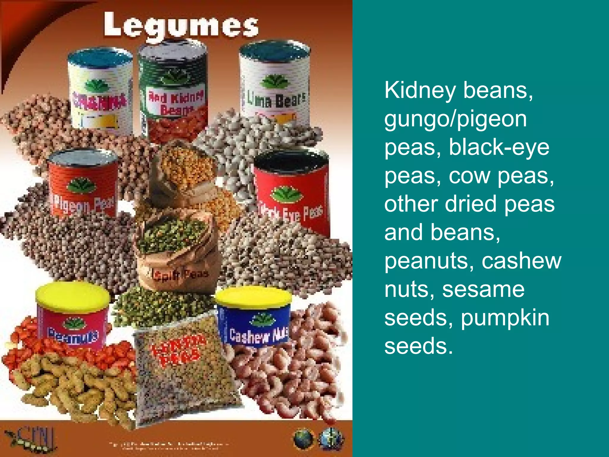 Six food groups | PPT