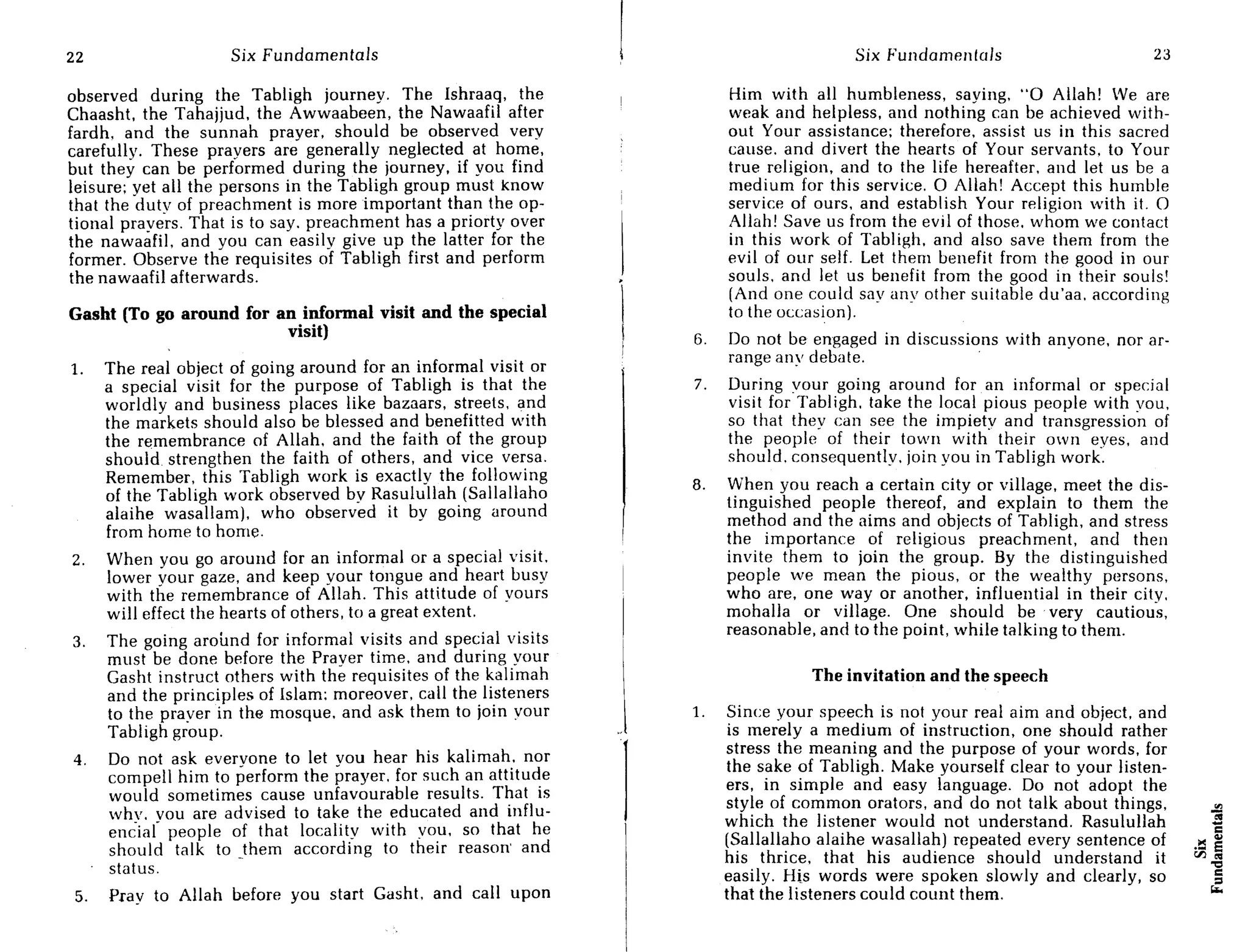 Six Points of Tabligh | PDF