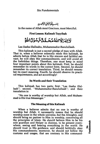 Six Points of Tabligh | PDF