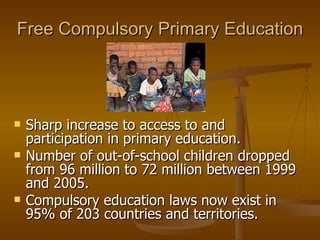 Six goals for world education | PPT