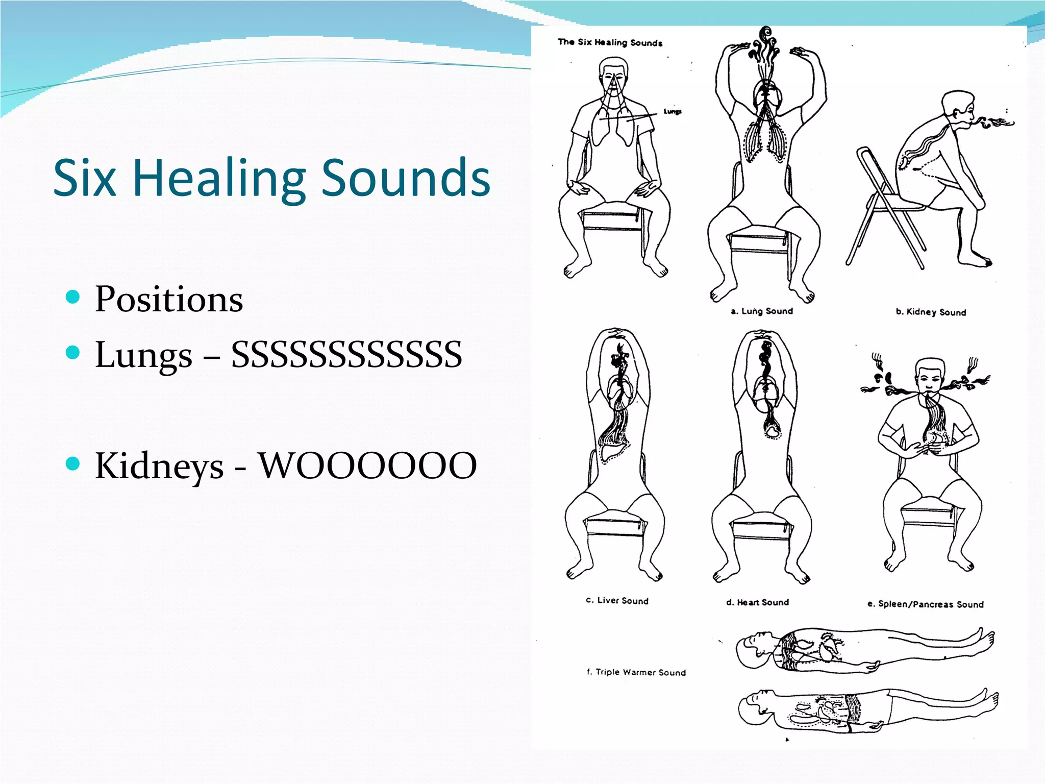 Six healing sounds | PPT