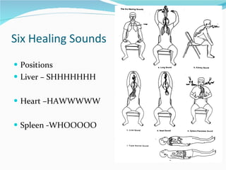 Six healing sounds | PPT