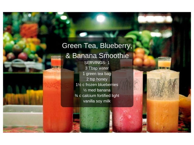Six Healthy Smoothie Recipes | PDF | Nutrition | Healthy Living