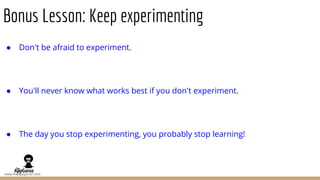 Six important lessons you shouldn’t miss if you’re an entrepreneur | PPT