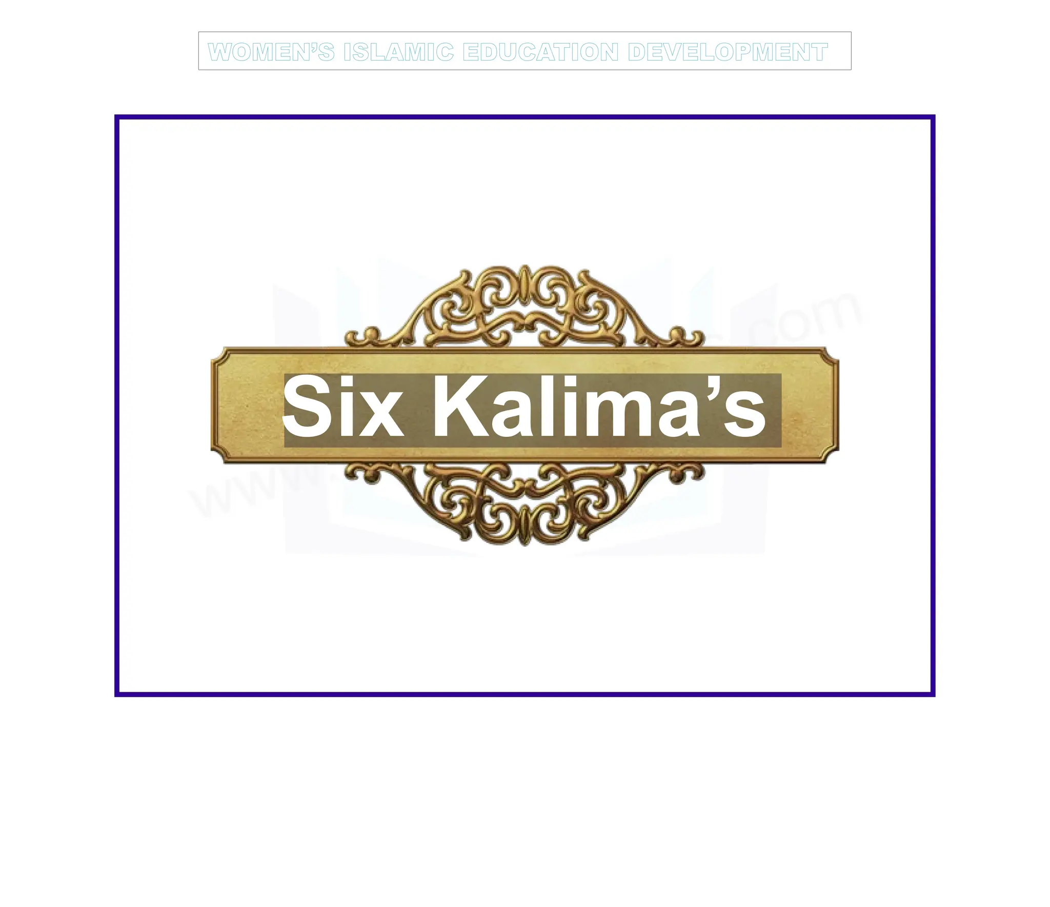 Six Kalma with Urdu Eng Translation.pptx