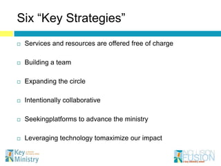 Six "Key" Strategies...Operating Principles for Key Ministry | PPTX ...