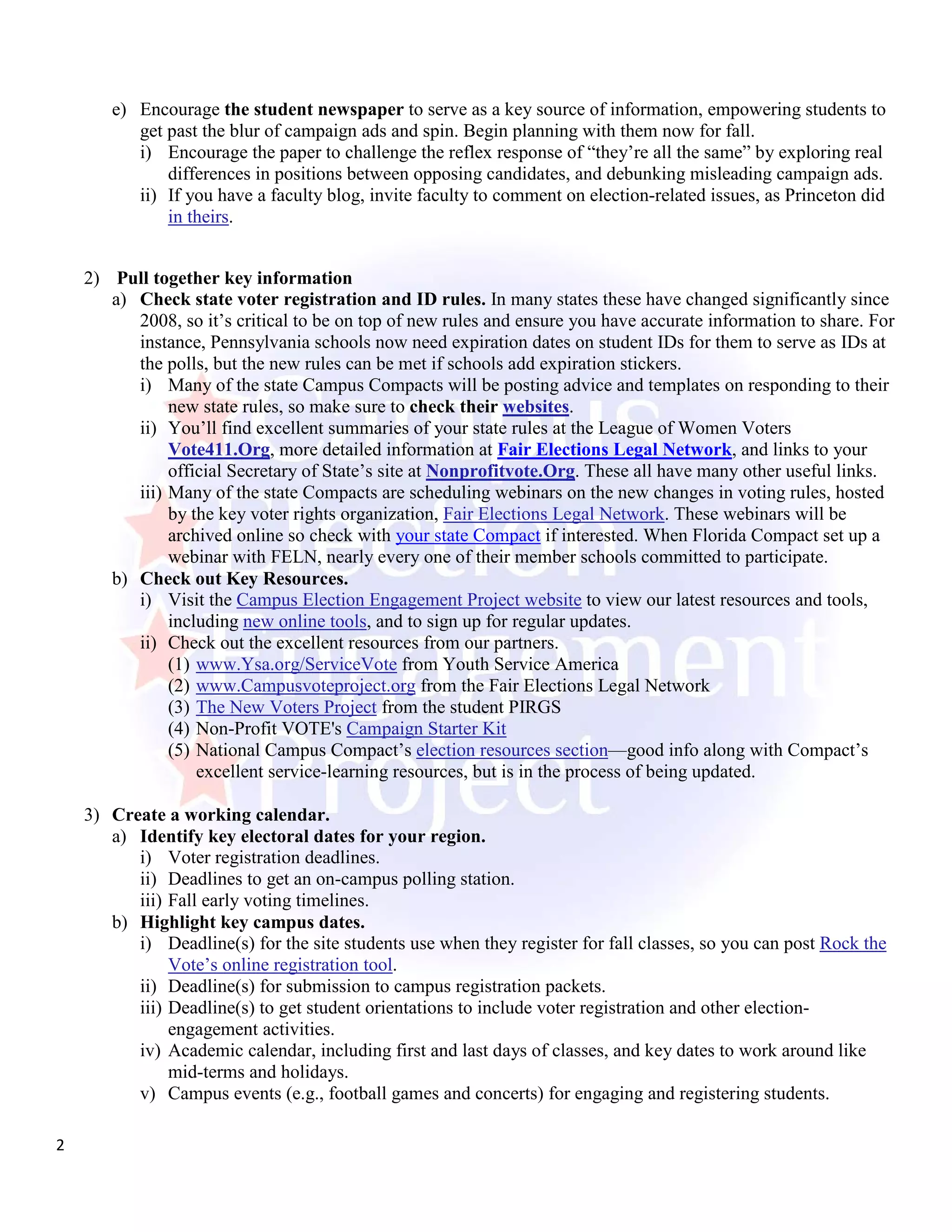 CEEP Six Key Ways to Act | PDF