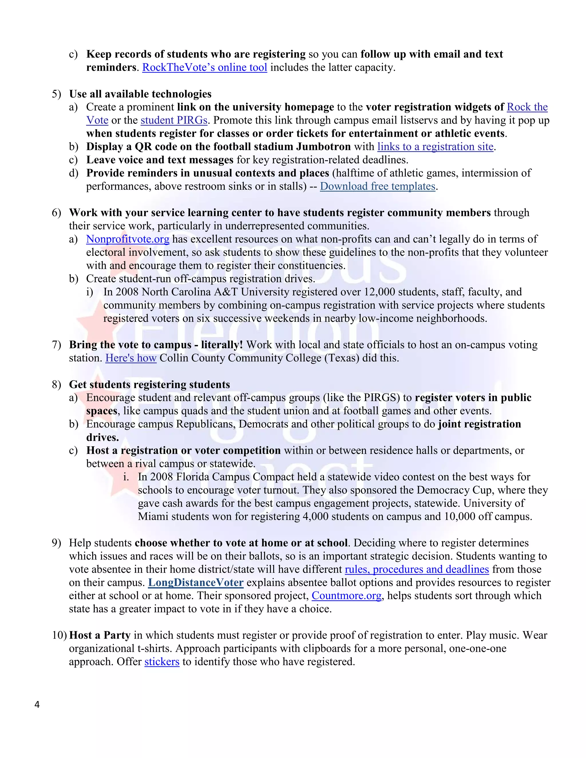 CEEP Six Key Ways to Act | PDF