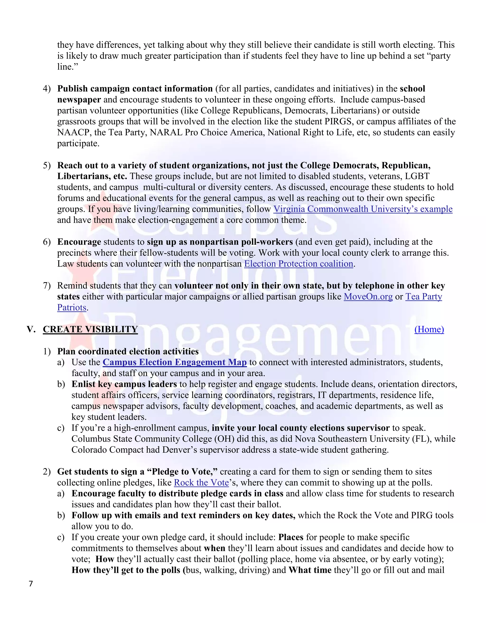 CEEP Six Key Ways to Act | PDF