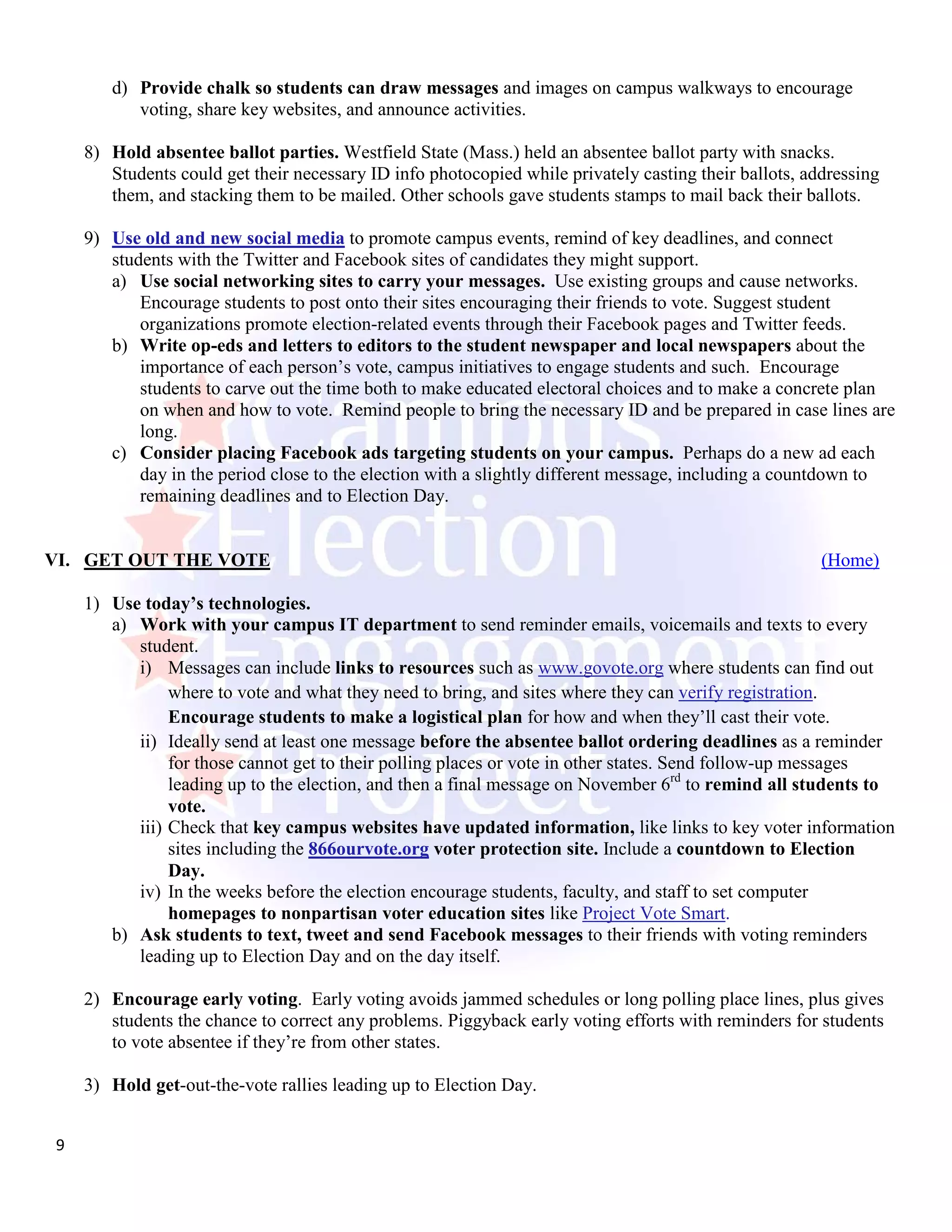 CEEP Six Key Ways to Act | PDF