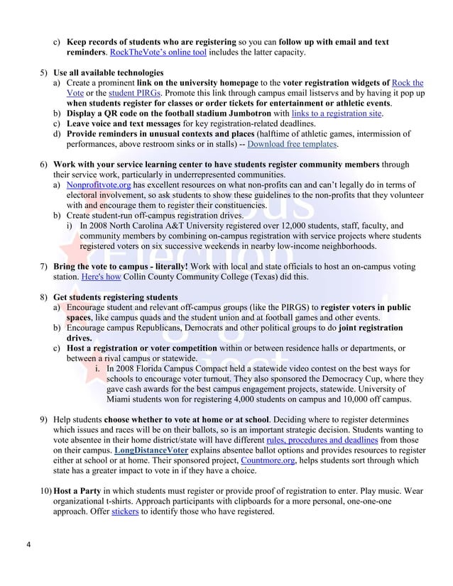 CEEP Six Key Ways to Act | PDF