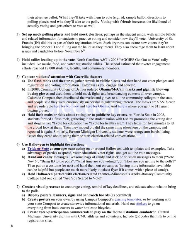 CEEP Six Key Ways to Act | PDF