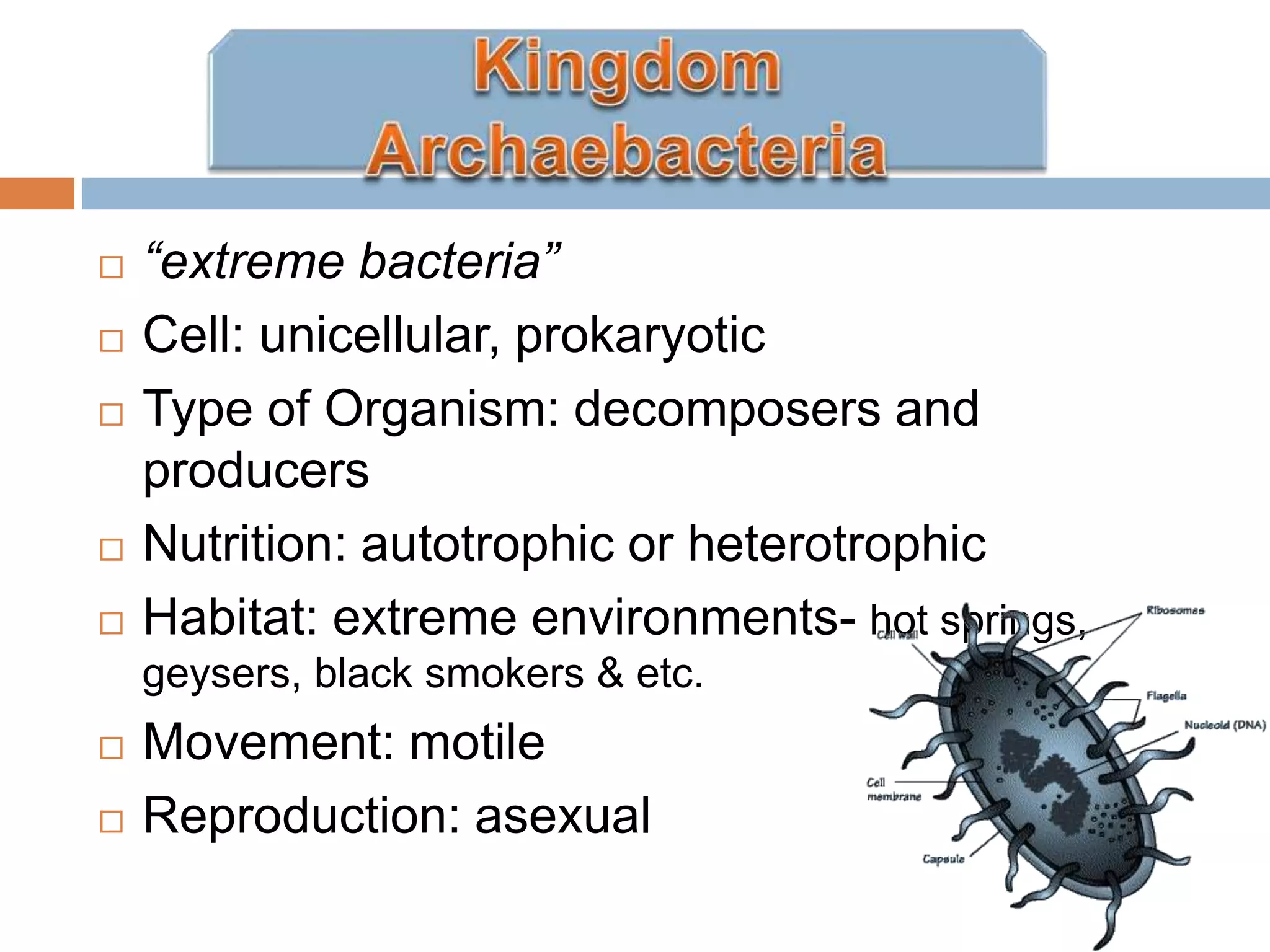 Six kingdom schemes of living organisms | PPTX