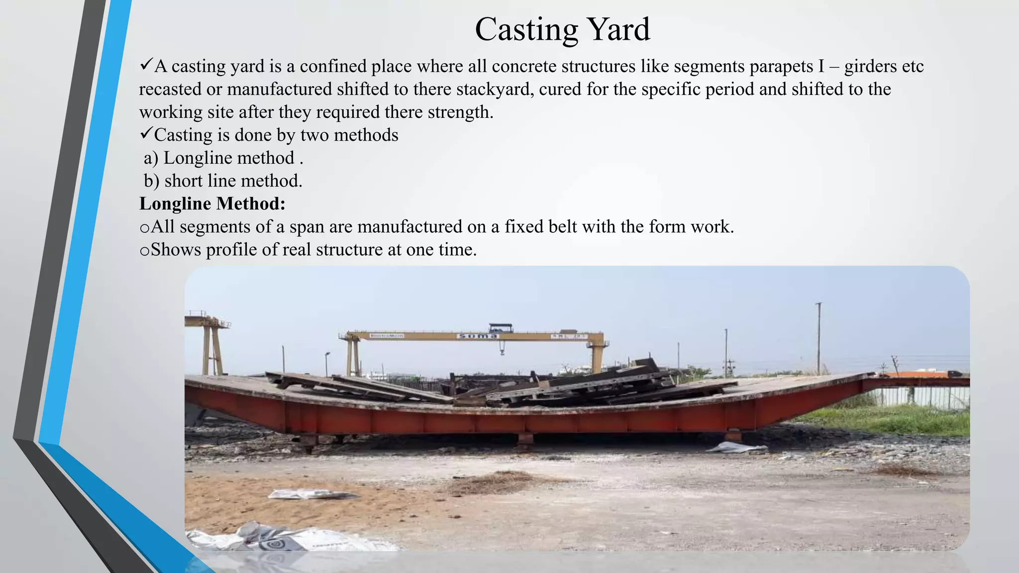 Precast Six lane flyover project | PPTX