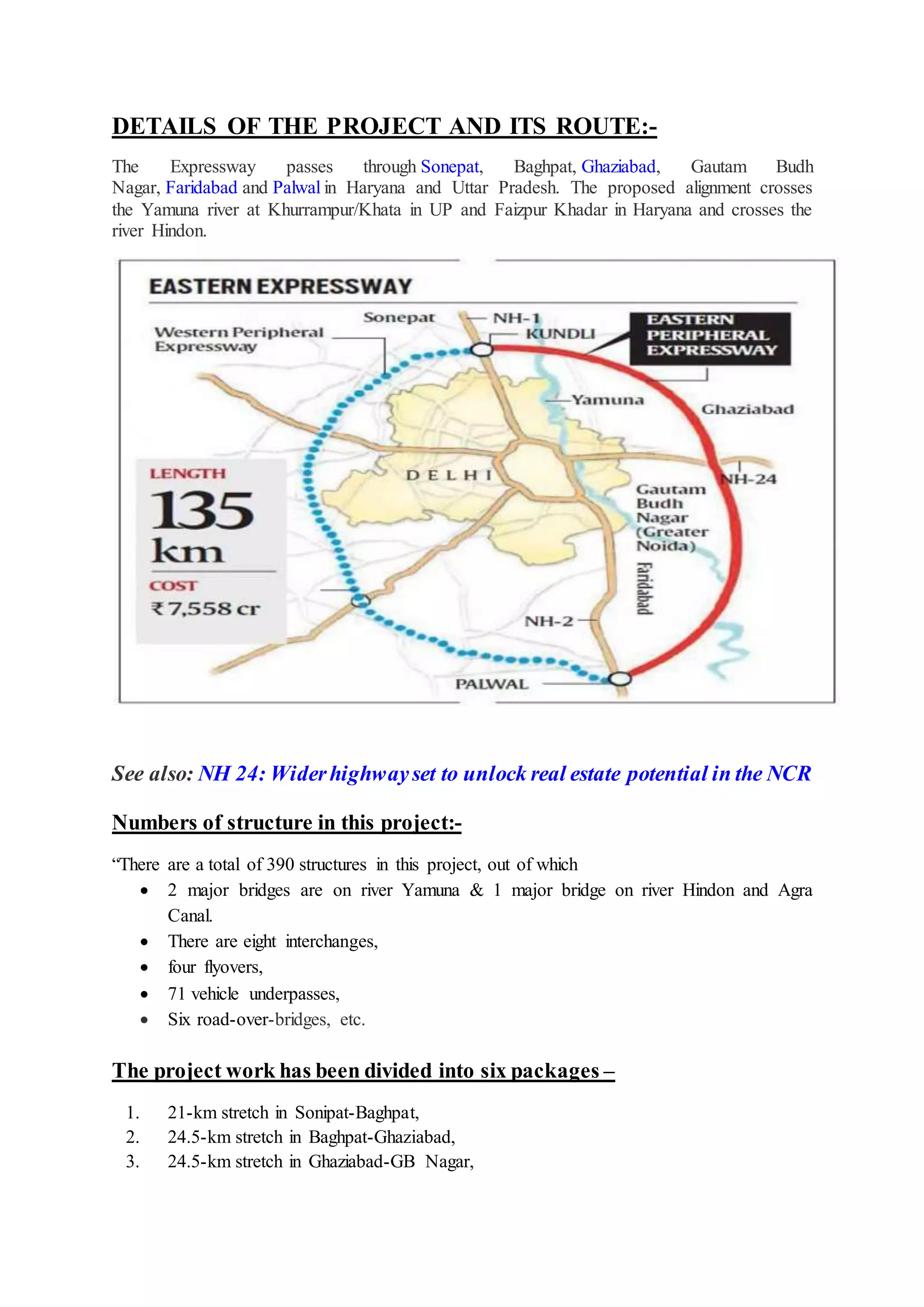 EASTERN PERIPHERAL EXPRESSWAY REPORT | DOCX