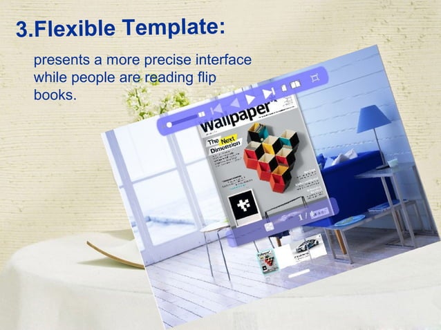 Six latest templates for page flip book | PPT