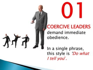 Six Leadership Styles | PPTX