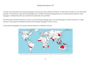 Six macrofamily protolanguages compared | PPT