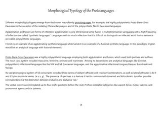 Six macrofamily protolanguages compared | PPT