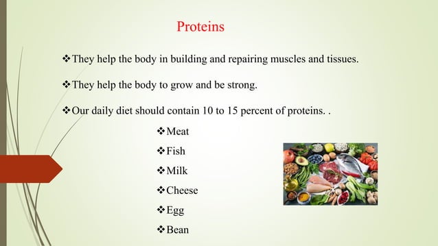 Six nutrients | PPT