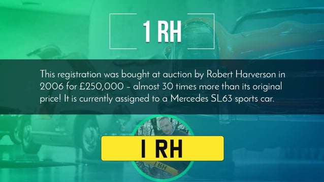 SIX OF THE MOST EXPENSIVE PERSONAL REGISTRATIONS IN THE UK | PPT