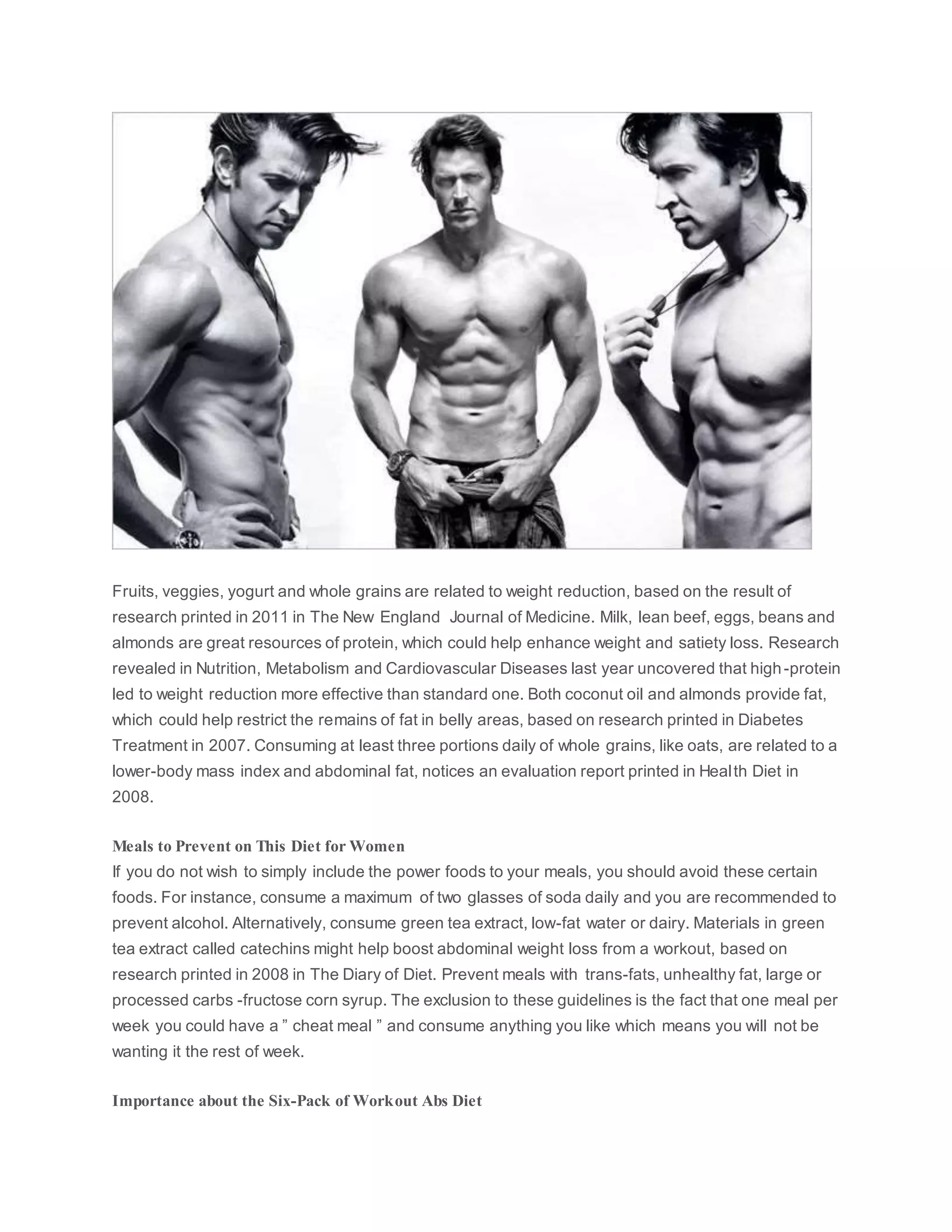 Six Pack Abs Diet Pdf