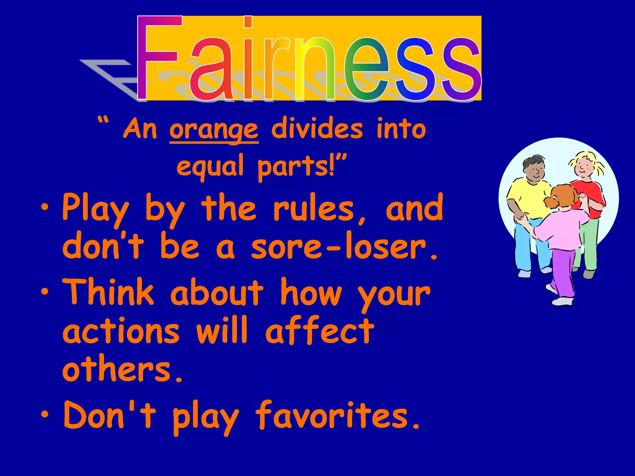 Six pillars of character | PPTX