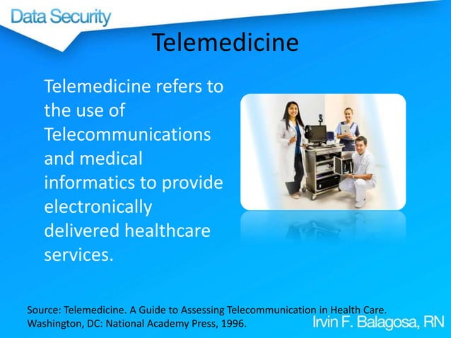 Six pillars of security and privacy in telemedicine | PPT