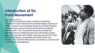 Six Point Movement from the Start to End | PPT