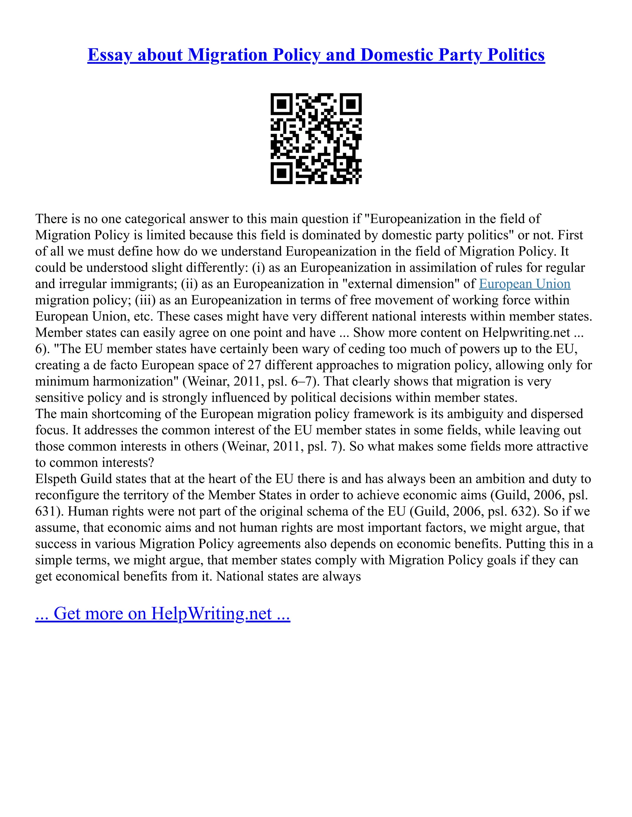 Six Principles Of Political Realism | PDF