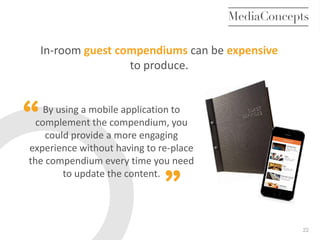 6 Reasons to Extend Your Guest Interaction to Their Mobile Devices ...