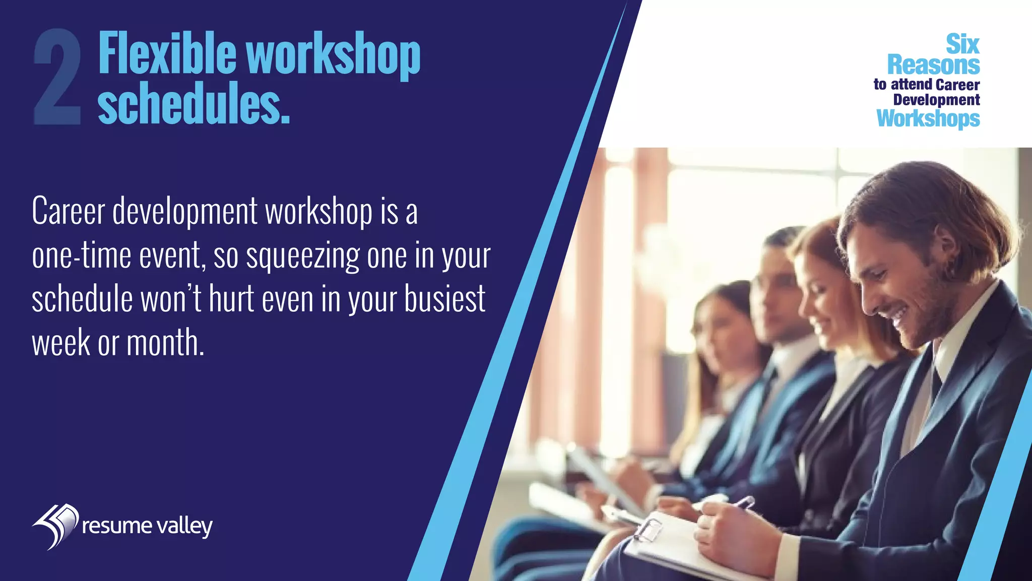 Six Reasons to Attend Career Development Workshops | PPT