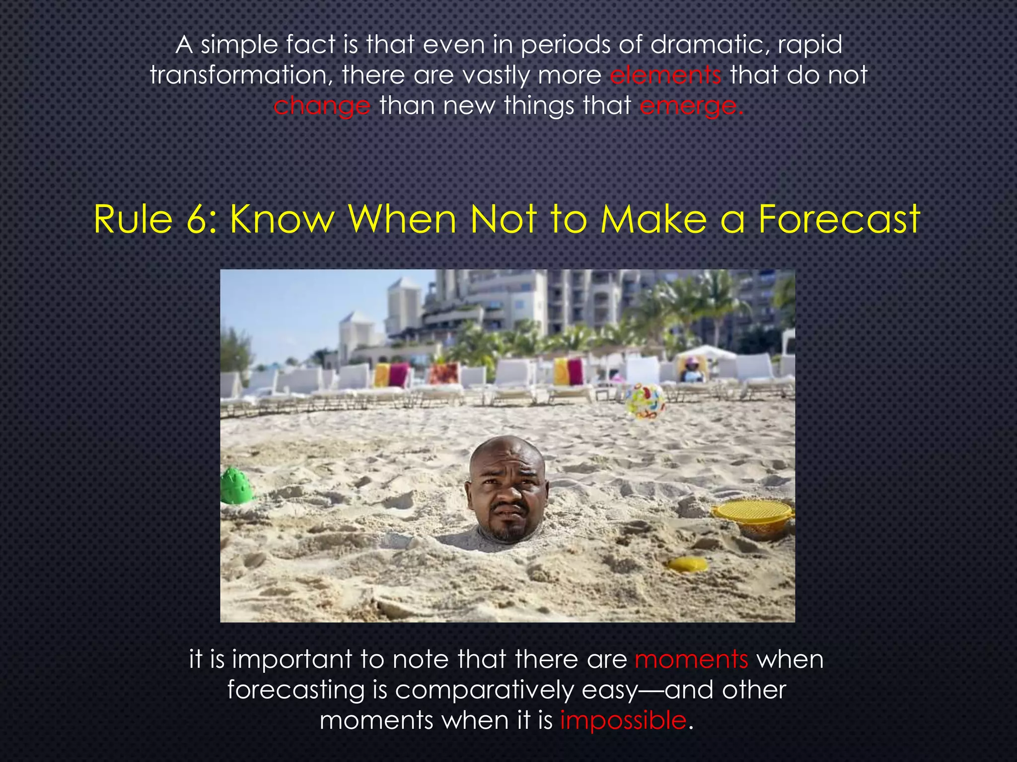 Six Rules for Effective Forecasting | PPTX