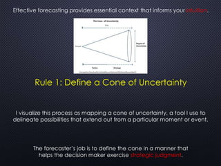 Six Rules for Effective Forecasting | PPTX