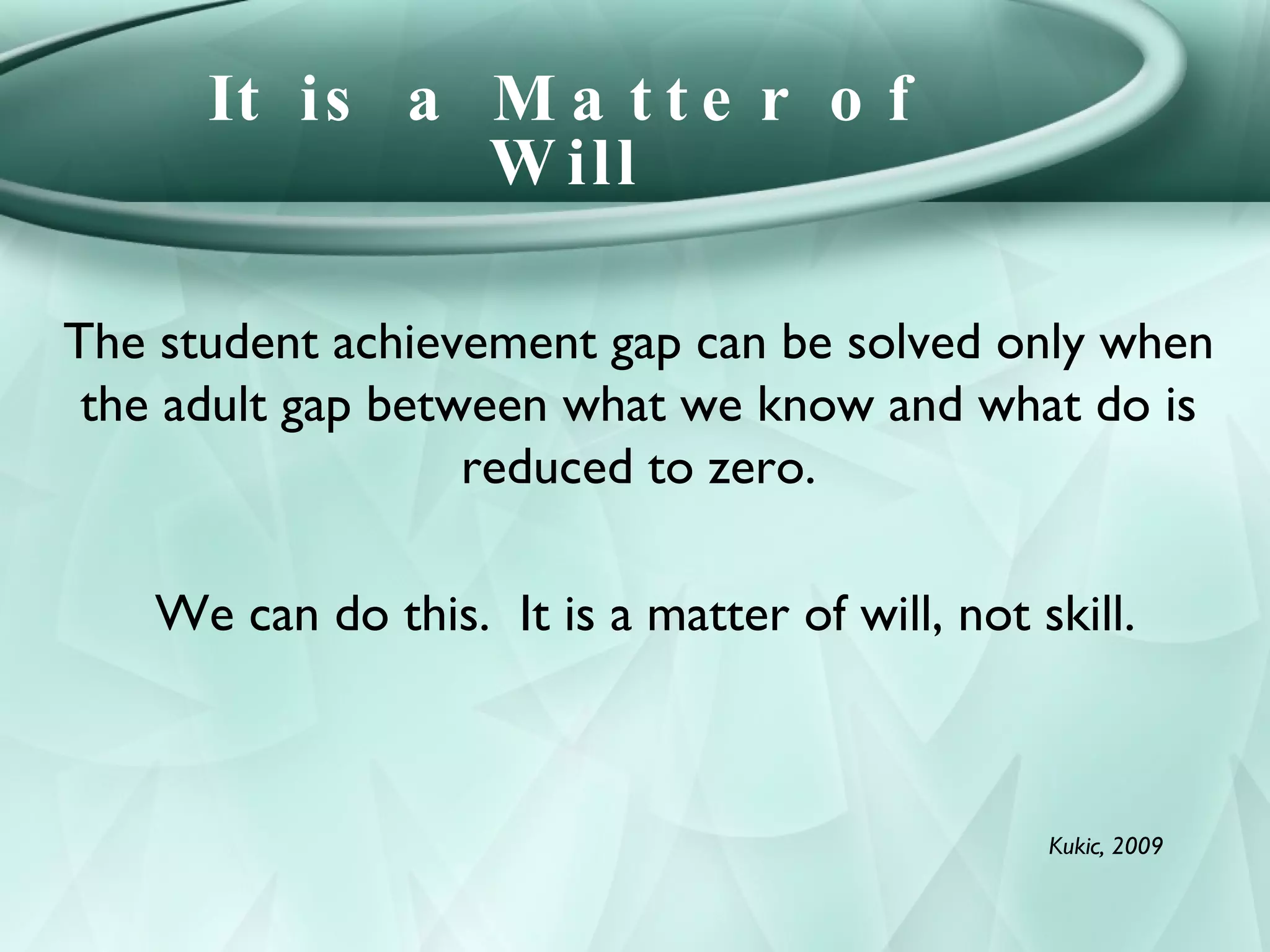 Six secrets of change fullan | PPT