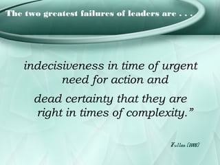 Six secrets of change fullan | PPT