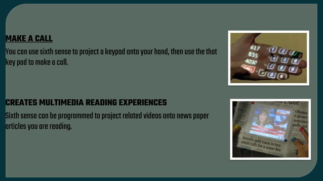 Six Sense Technology | PPT