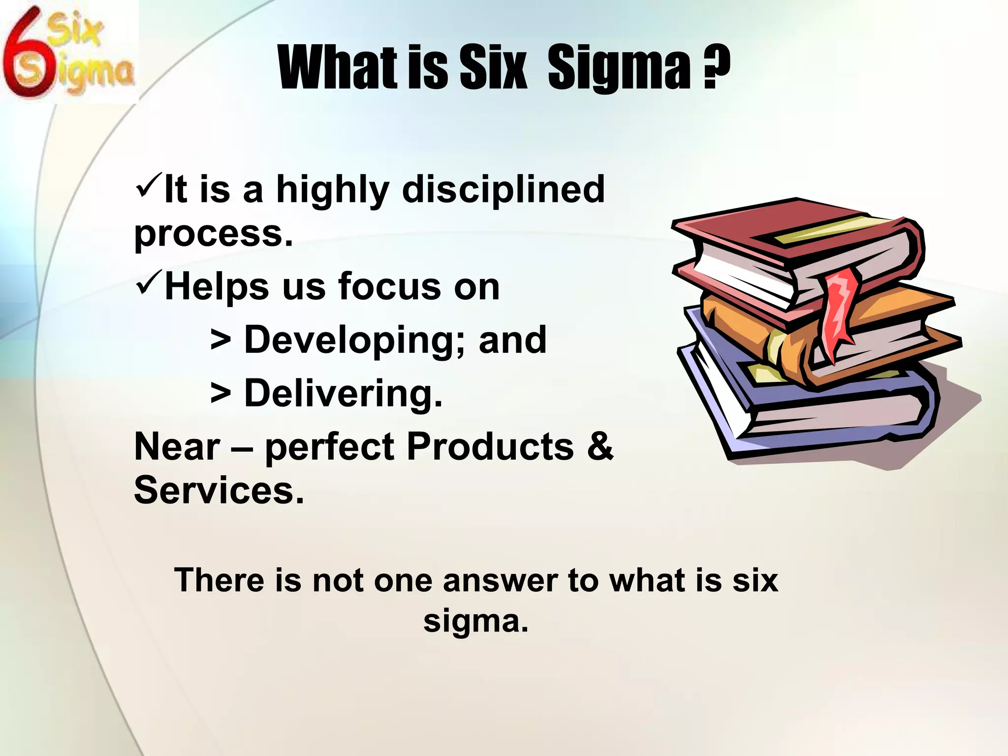Introduction to Six sigma | PPT