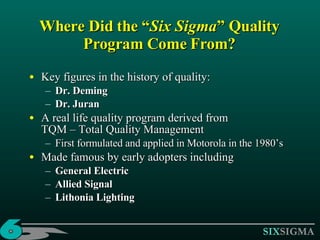 Six Sigma | PPT