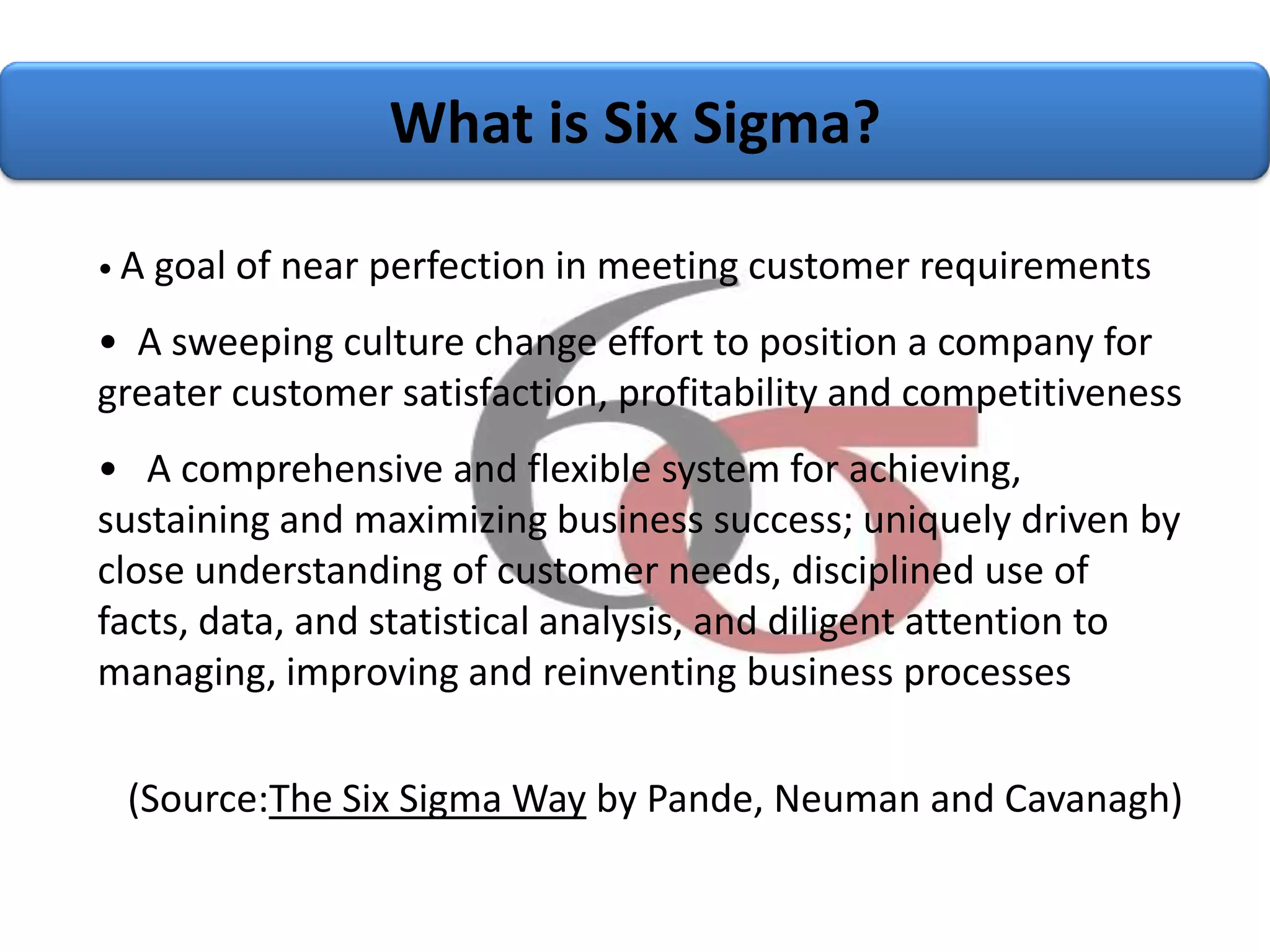 Sixsigma | PPTX