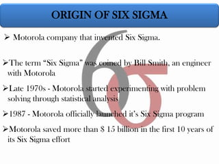 Sixsigma | PPTX