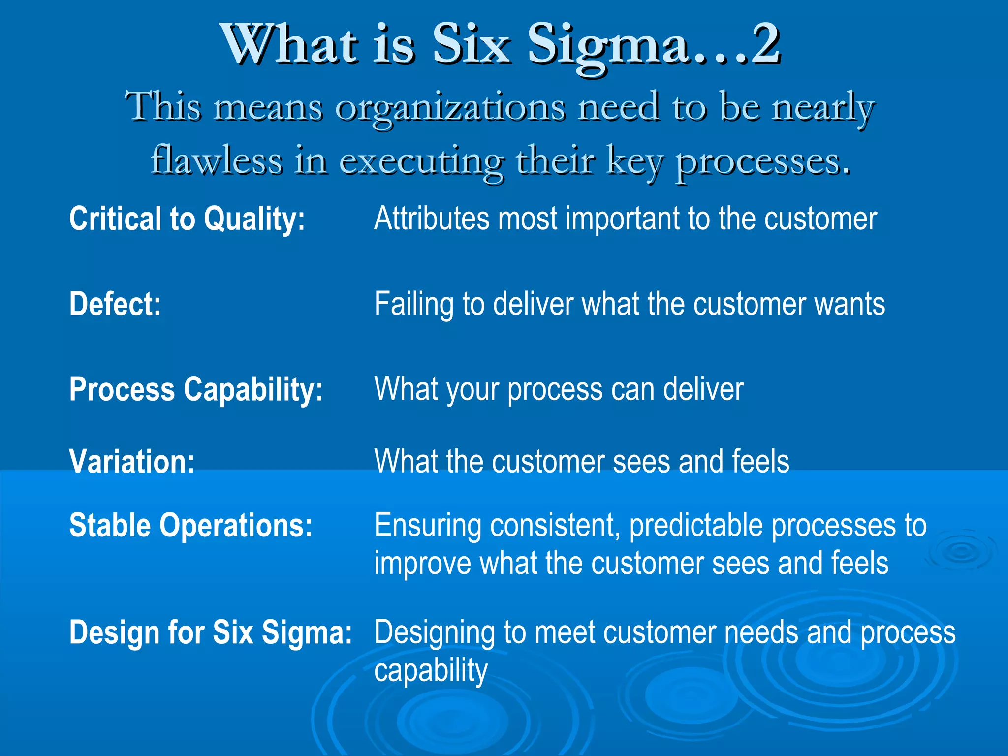 Six sigma | PPT
