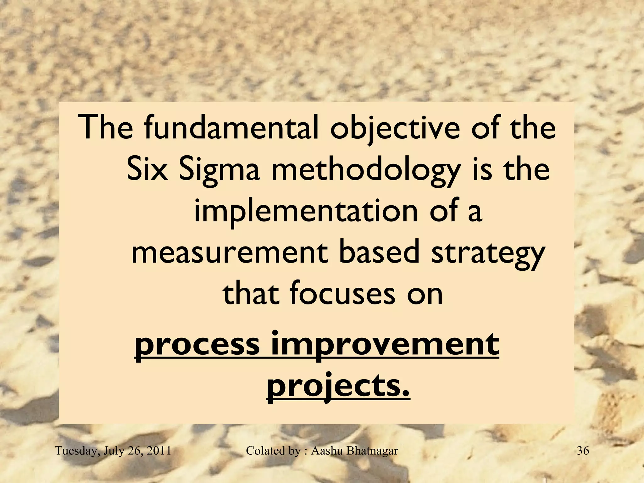 Six Sigma | PPT