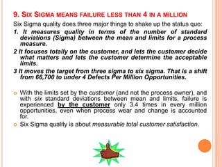 Six sigma simply explained | PPT
